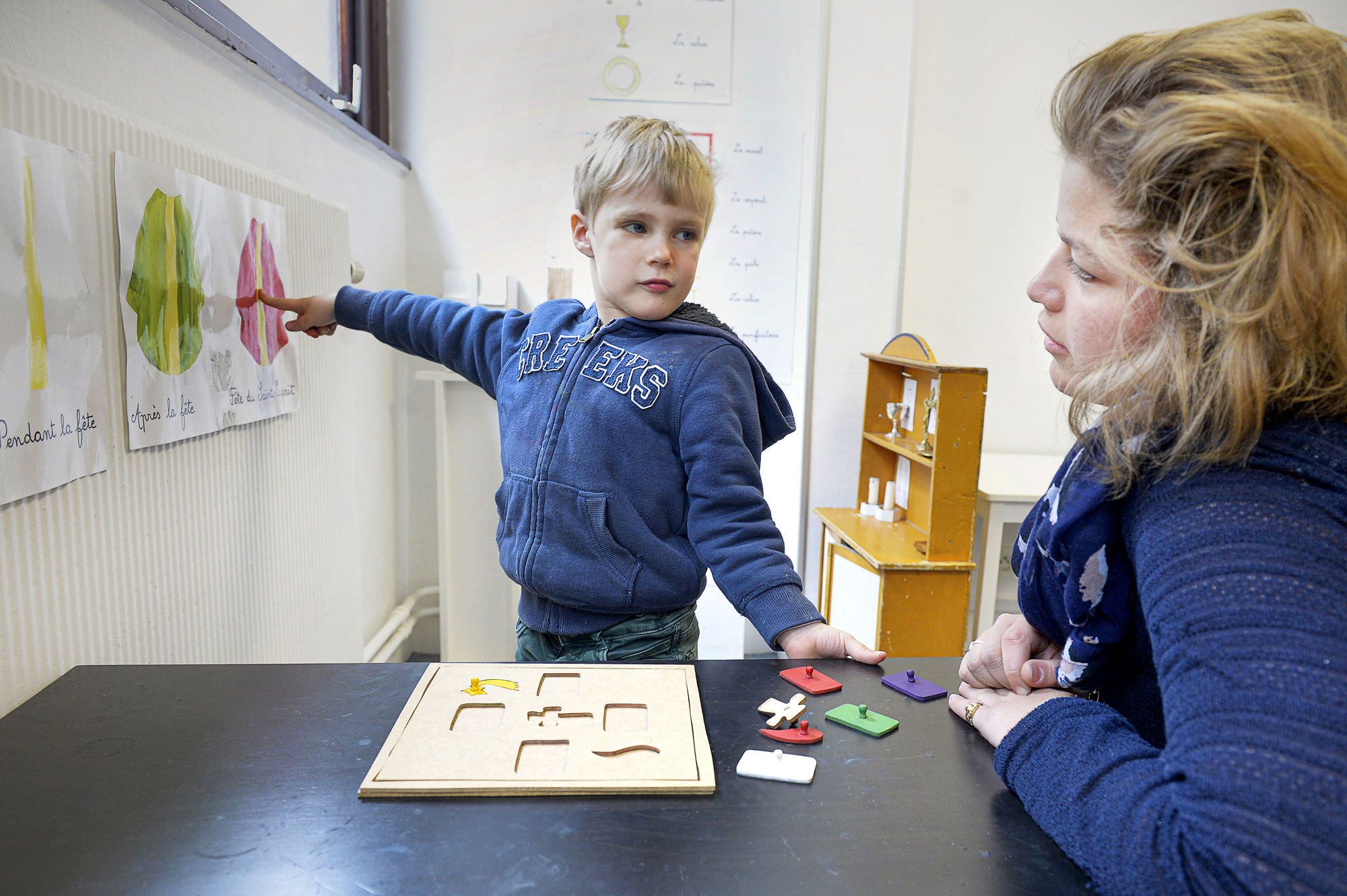 La catéchèse "du Bon Pasteur" est basée sur les principes éducatifs de ...