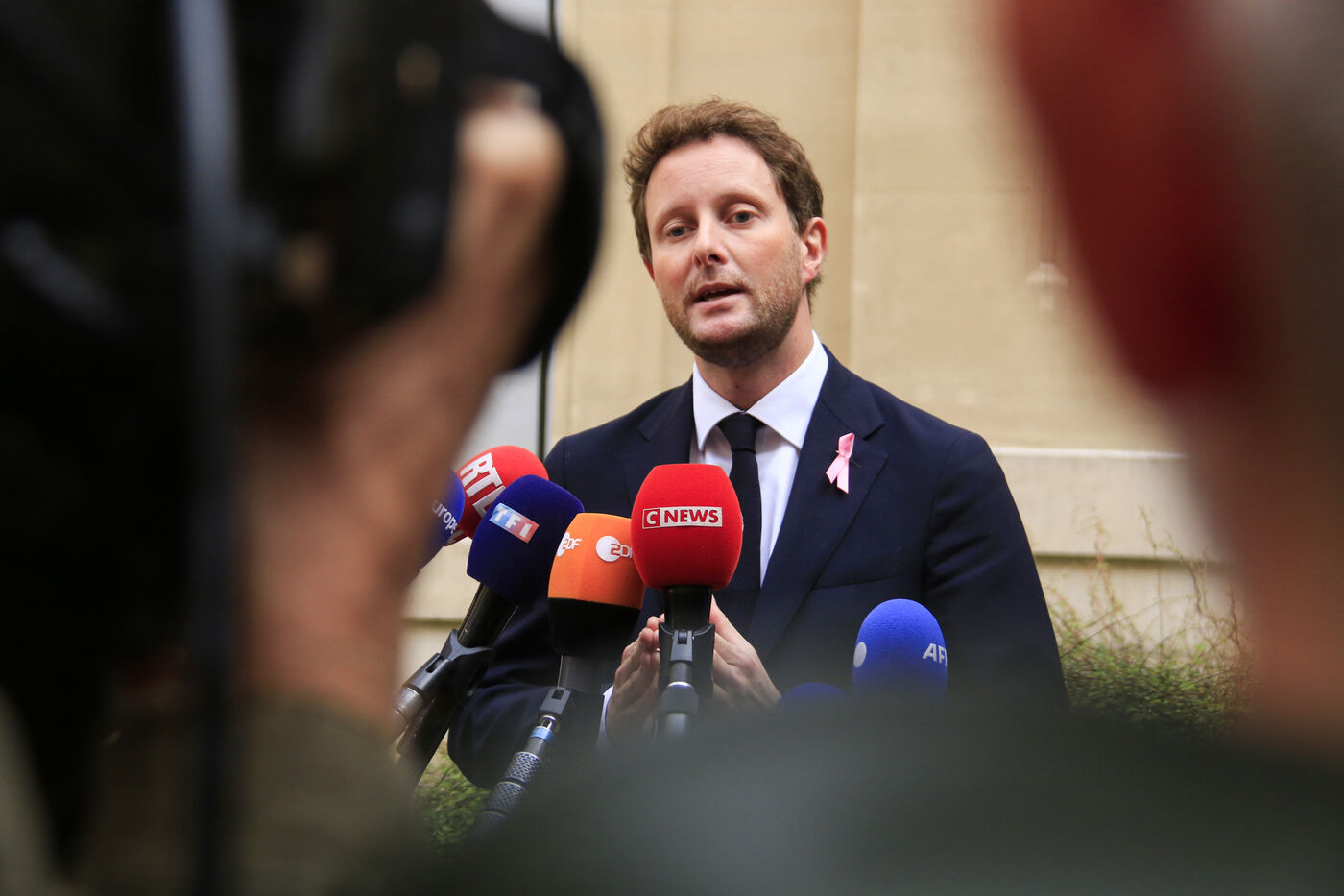 Point presse de Clément Beaune (Quentin de Groeve) | hanslucas.com